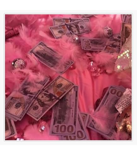 Synthetic Paint Brush Size 5 Pink Money Aesthetic Vinyl Sticker - 5 ...