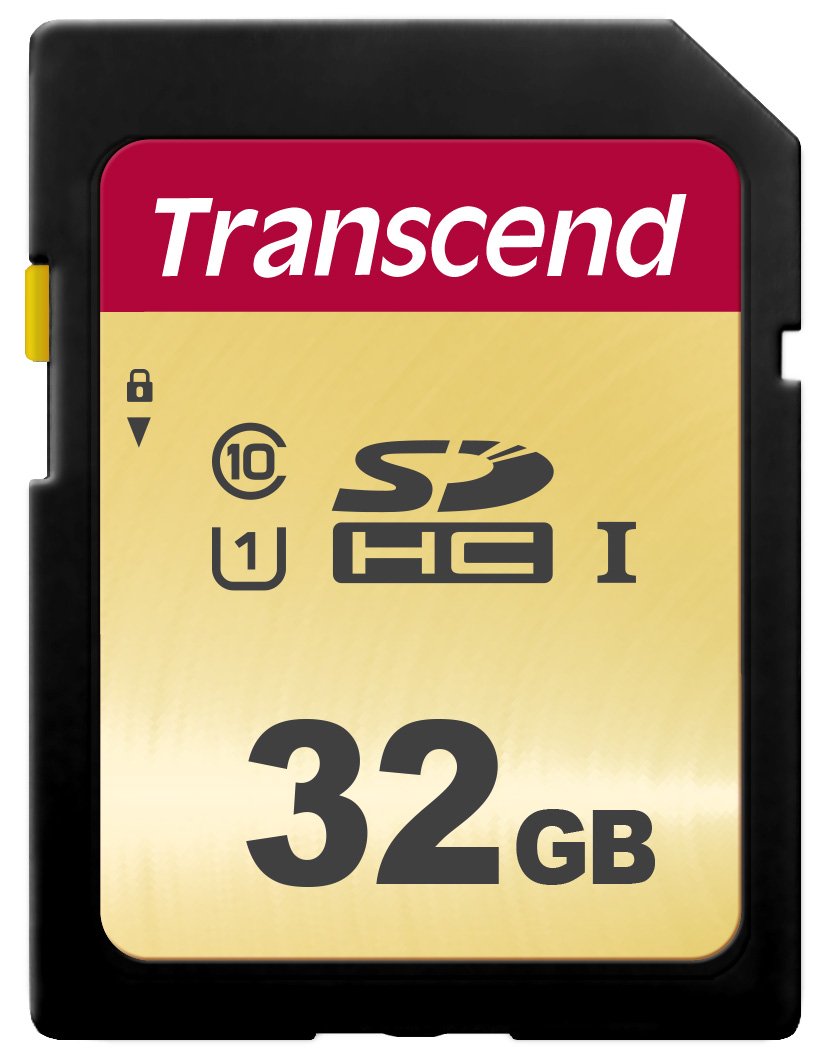 transcend ts32gsdc500s-e 32gb uhs-i u1 sd Memory Card mlc: Buy Online ...
