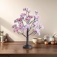 Amazon.com: Mycznsyard 24 LED Pink Cherry Blossom Tree Lamp 18 Inches ...
