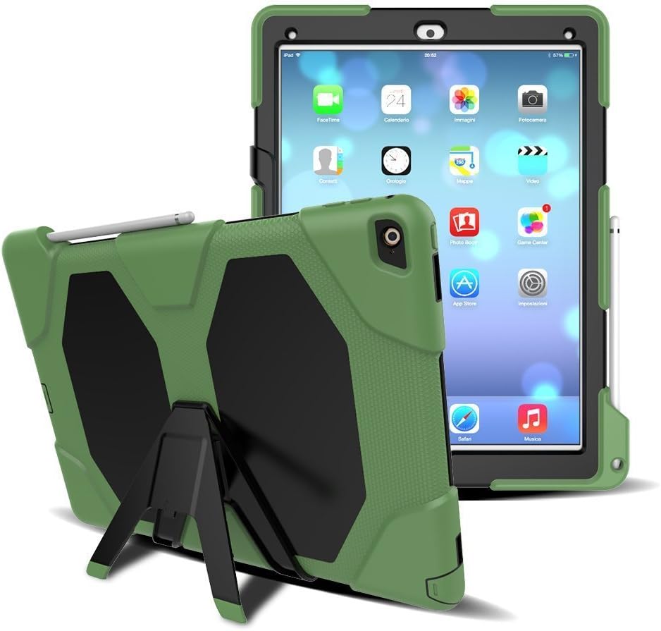 Amazon.com: iPad Pro Case 12.9“, 3in1 Heavy Duty Full-Body Rugged Armor ...