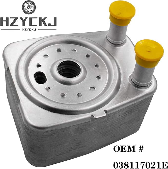 HZYCKJ Engine Oil Cooler OEM # 038117021E: Amazon.co.uk: Car & Motorbike
