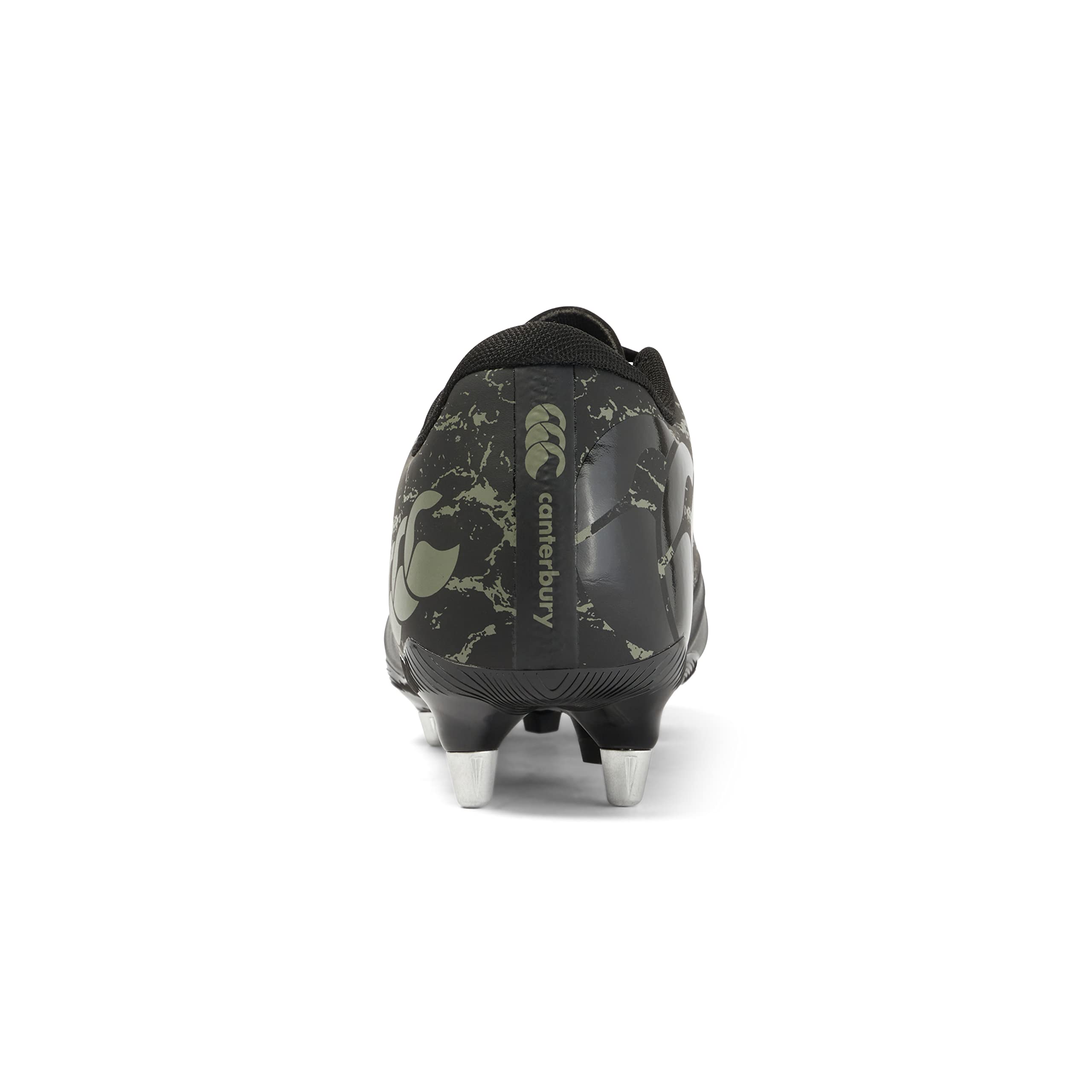 Botas de rugby unisex de Canterbury, gris negro de gravedad, 10 hombres ...