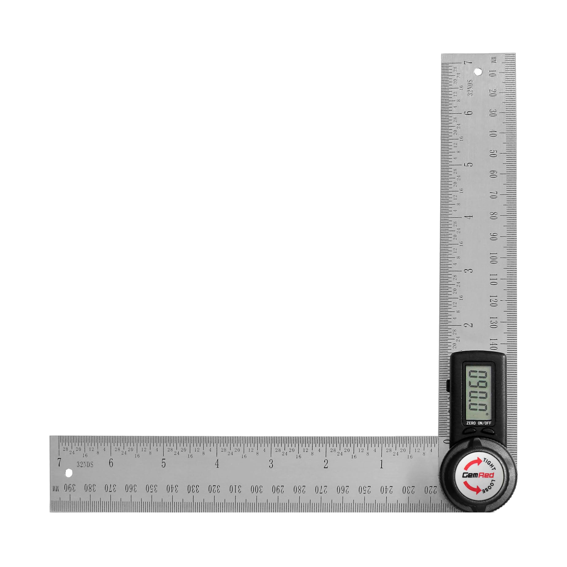 Mua 2 in 1 Digital Angle Finder Ruler GemRed 200mm Digital Protractor ...