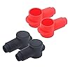Recoil STC40-4 4 Pack Silicone Terminal Covers for Alternator Battery ...