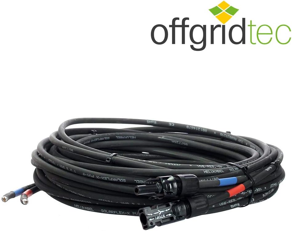 Offgridtec 10 m 4 mm² Professional Connection Cable Solar Module to ...
