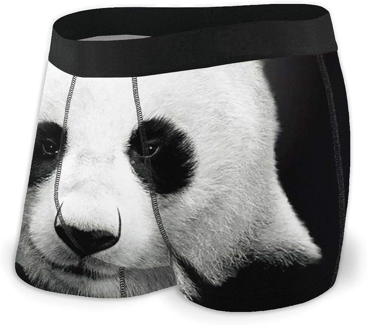 Panda Bear Men's Comfort Cool Compression Boxer Brief Soft Comfy ...