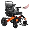 DX08 Rubicon - Puncture-Free Wheels Electric Wheelchair with Long Range ...