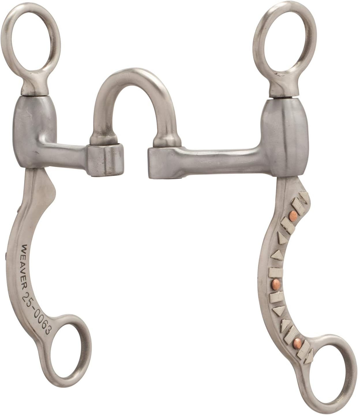 Amazon.com : Weaver Leather Pro Series 5" Short Shank Horse Bit, Copper ...