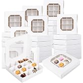 Amazon.com - LEEZDTTXAN 20pcs Empty White Pick and Mix Sweet Boxes with ...