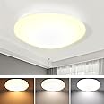 13 inch Flush Mount Ceiling Light, Dimmable LED Ceiling Fixture with 3 ...