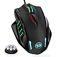 Amazon.com: Redragon M908 Impact RGB LED MMO Mouse with Side Buttons ...