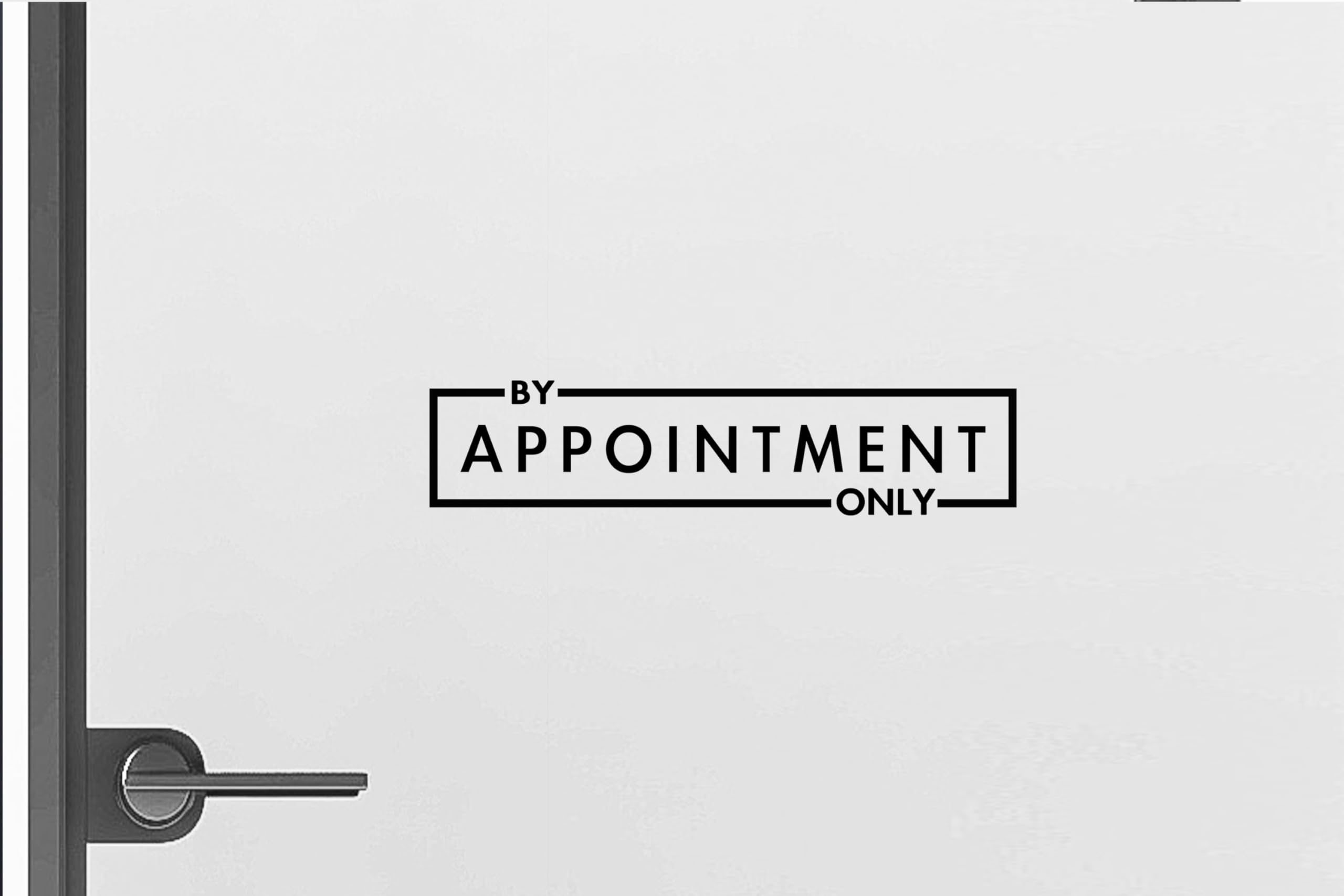 Mua ZLKAPT Black By Appointment Only Vinyl Decal - 3.5"x13 ...