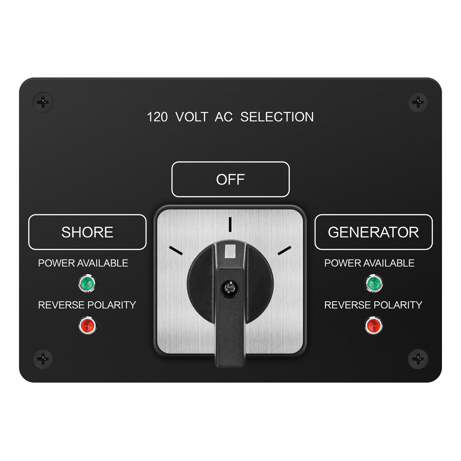 Mua AC Rotary Switch Panel 2 Position, Haoguo 120V 30A Selector Switch ...