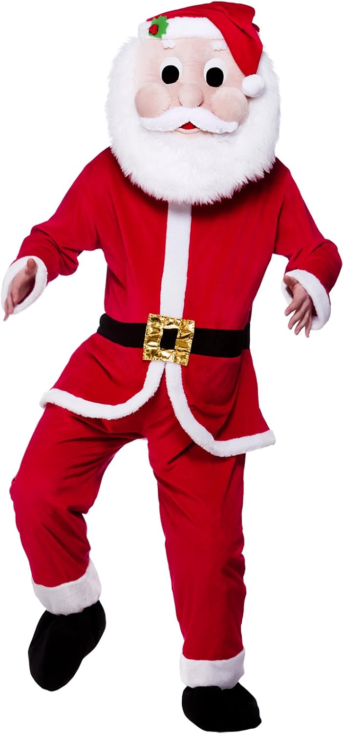 Mascot Santa Adult Mascot & Animal Costumes | Ladies Mens Children's ...