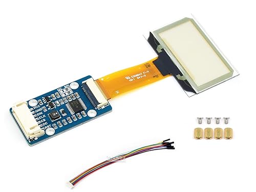 1.51inch Transparent OLED Display Module 128×64 Resolution Light Blue ...