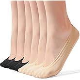 Amazon.com: ZroHro 4 Pair Womens Low Cut Socks Slingback Half-Palm No ...