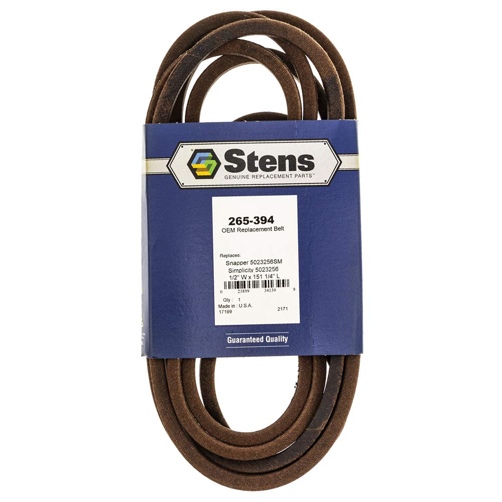 Stens 265 394 1 2 X 151 1 4 V Belt Replaces Snapper 5023256SM