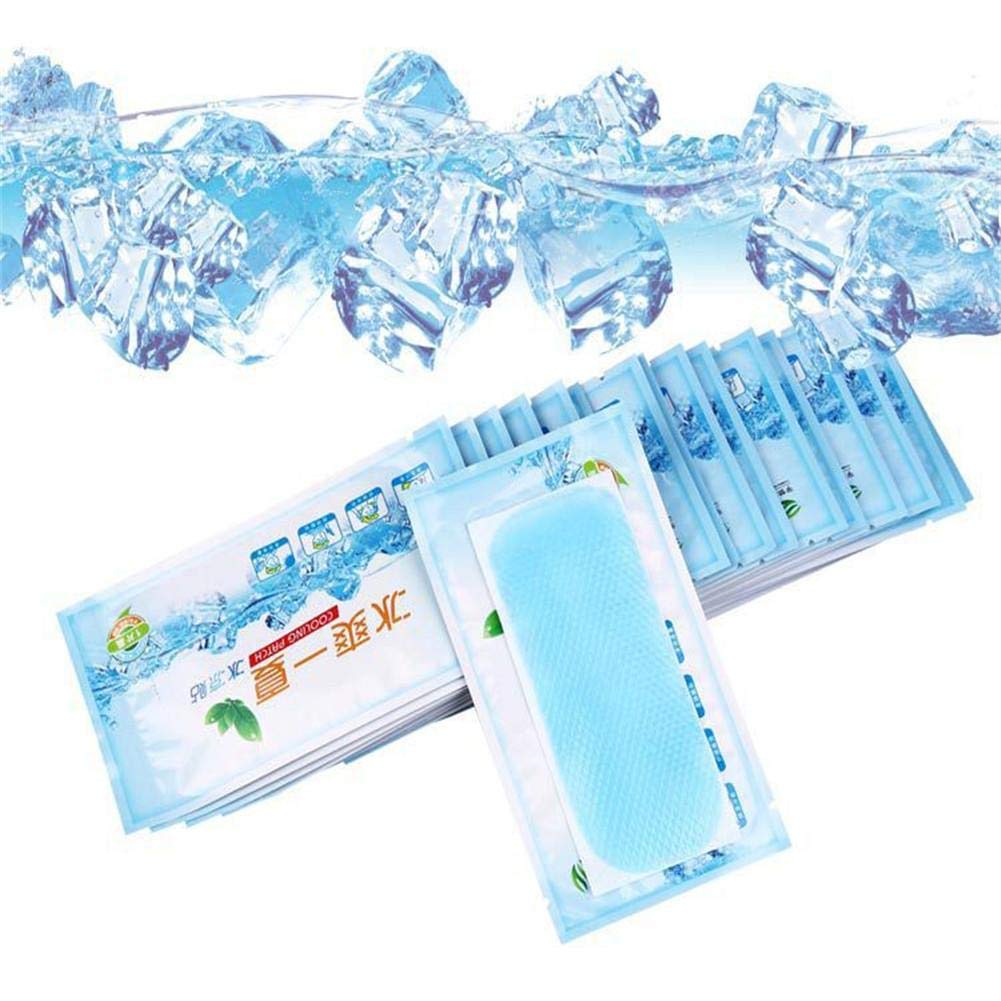 Buy Cold compress made of gel, cooling plaster, 20 x cooling pad ...