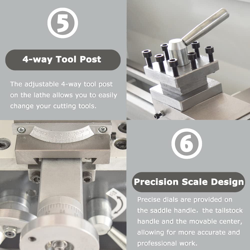 Mua INTBUYING Metal Lathe 8