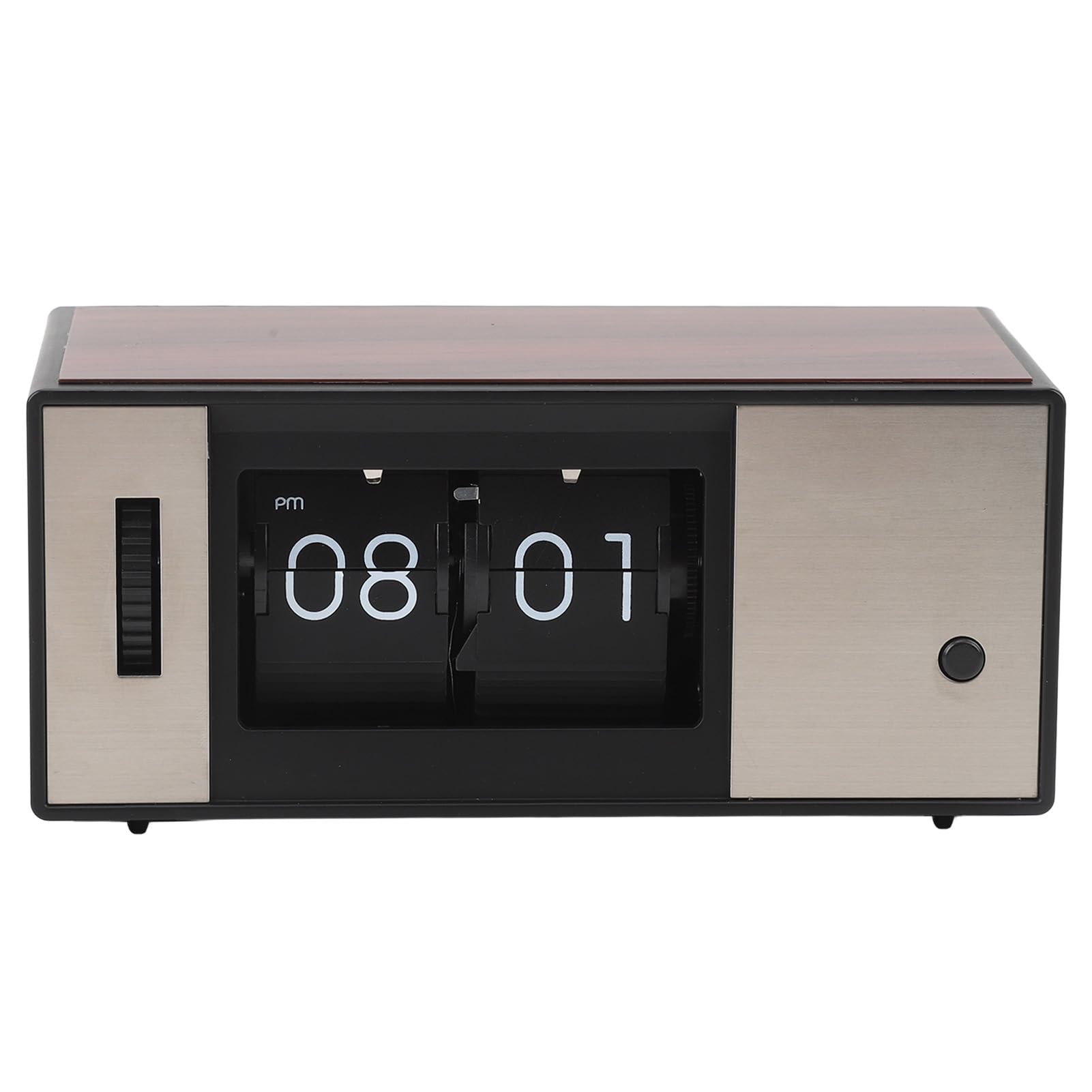OPPWONG Retro Flip Clock, Vintage Flip Down Clock Flip Desk Clock ...
