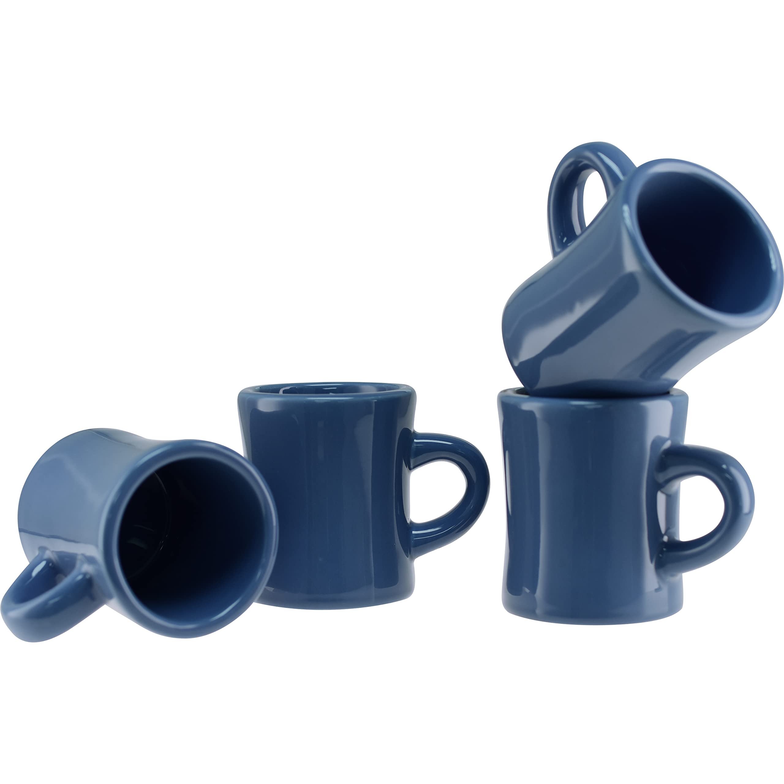 Culver 10-Ounce Ceramic Retro Diner Style Heavyweight Restaurant Mug ...