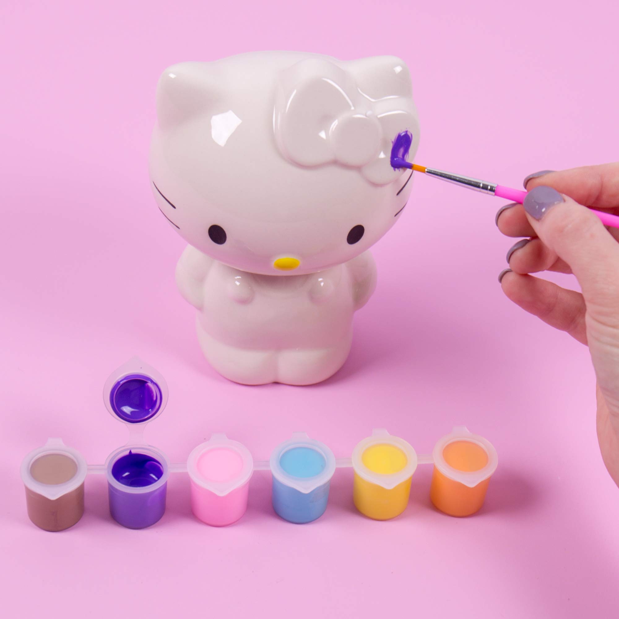 Mua Hello Kitty Paint Your Own Piggy Bank, DIY Coin Bank for Kids ...