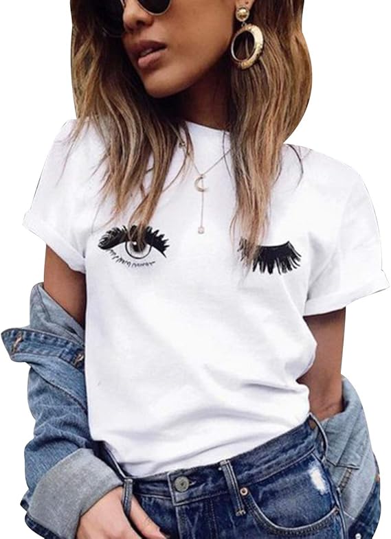 Camiseta Mujer Estampadas Camisetas Manga Corta Mujeres Personalizadas ...