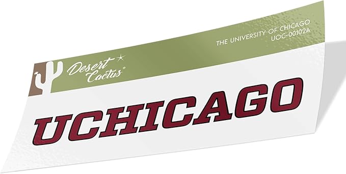 The University of Chicago UChicago Maroons NCAA Sticker Vinyl Decal ...