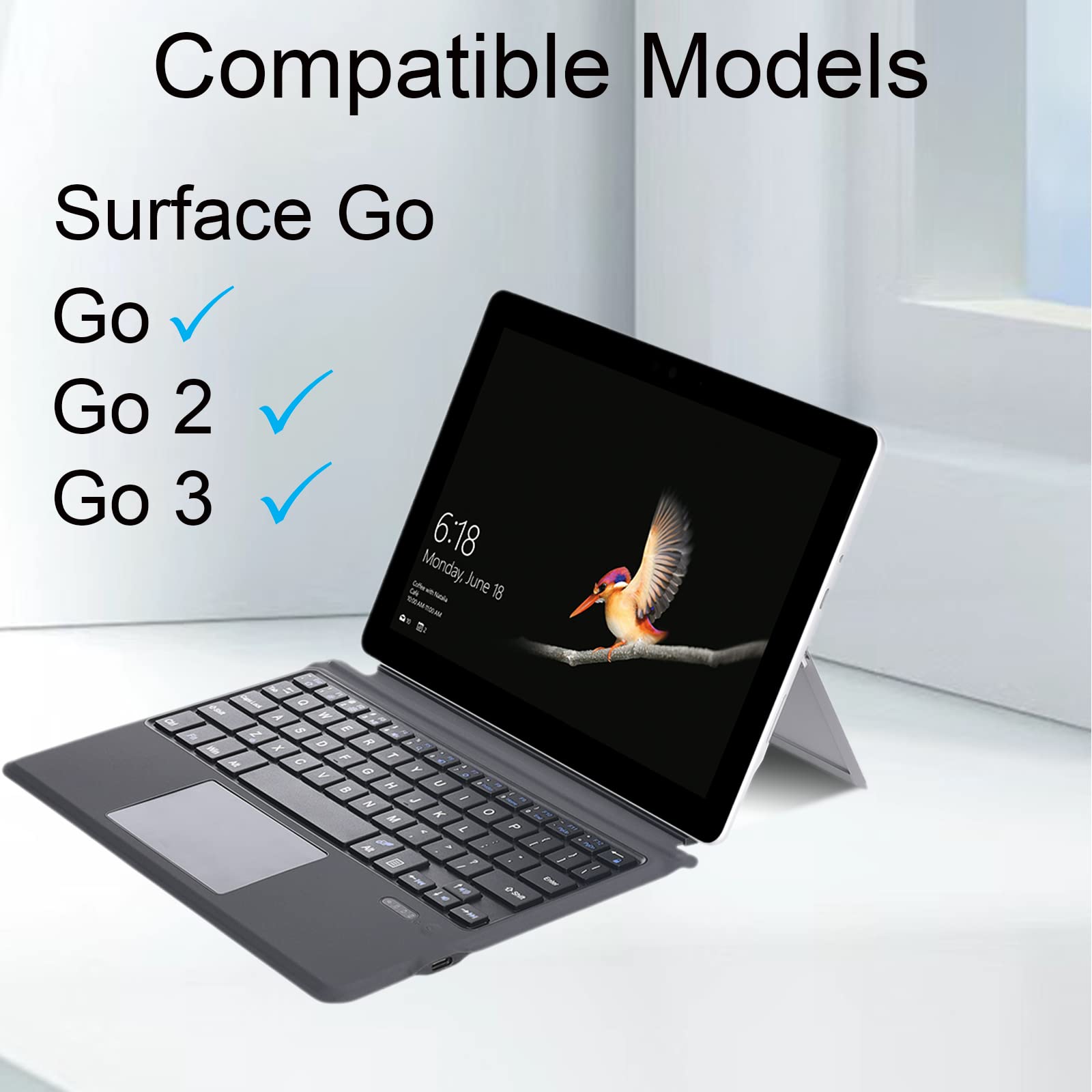 Mua Type Cover Designed for Microsoft Surface Go3 (2021) Surface Go2 ...