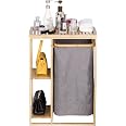 Amazon.com: Bamboo Laundry Hamper Basket Table - 11.8''x19.6''x27.5 ...