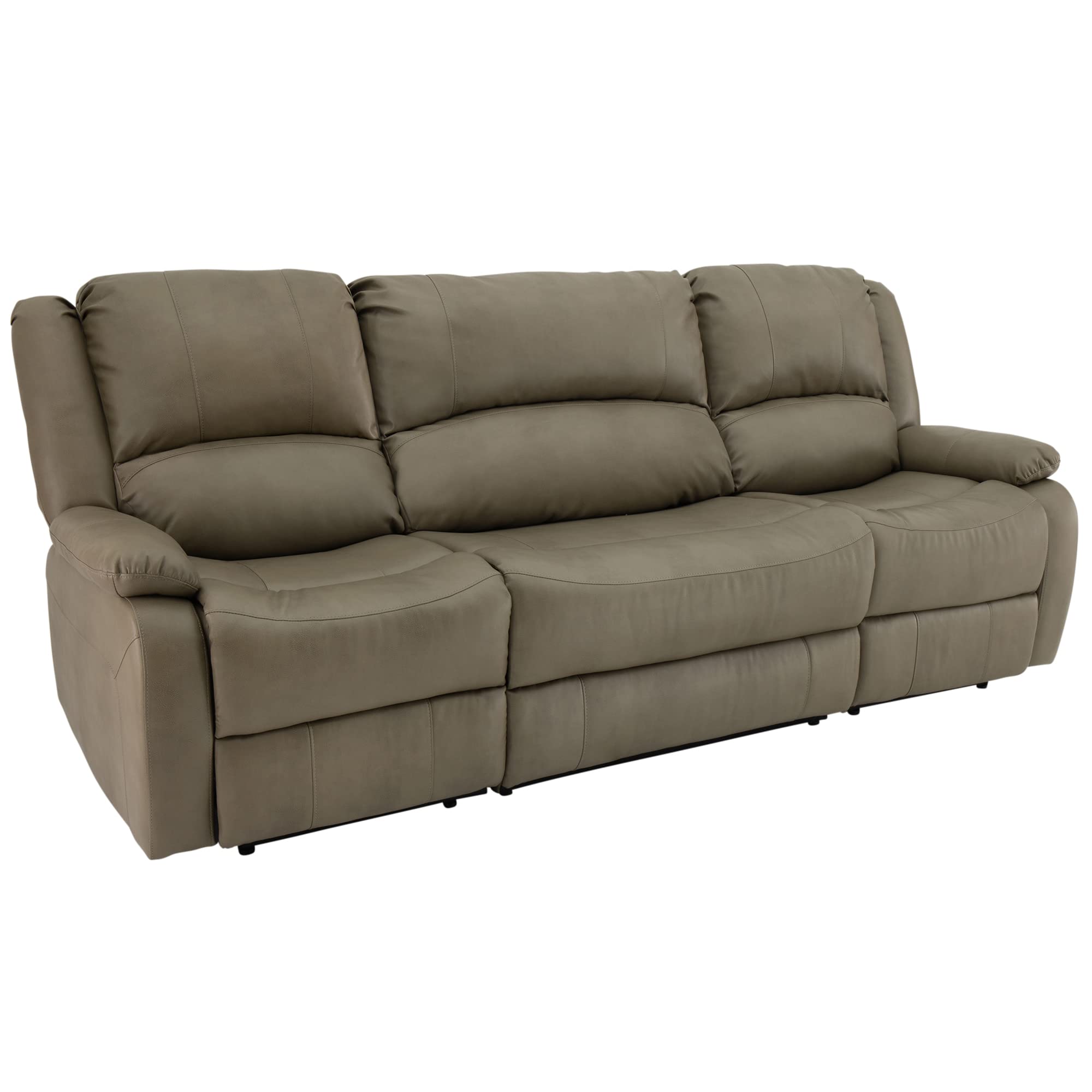 Mua RecPro Charles 94" Double Recliner RV Sofa with Convertible Console ...