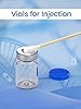5ml Glass Vials for Injections, Self-Healing Injection Port, Empty ...