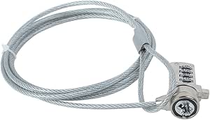 Amazon.com: 6 Foot Laptop Security Cable for Noteguard Universal ...