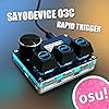 BTXETUEL SayoDevice O3C OSU Keyboard Rapid Trigger Hall Switches ...