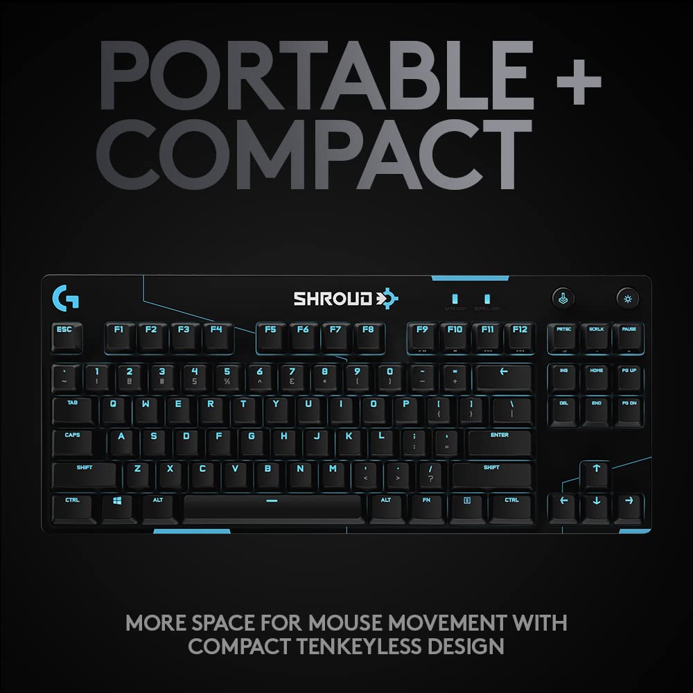 Mua Logitech G PRO TKL Shroud Edition Mechanical Gaming Keyboard ...
