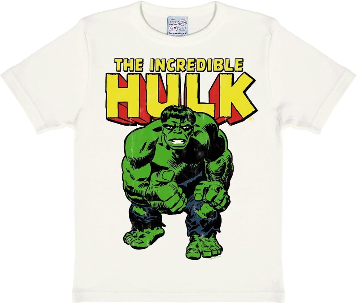 Logoshirt Hulk Kids T-Shirt - Marvel Comics Childrens Short Sleeve Crew ...