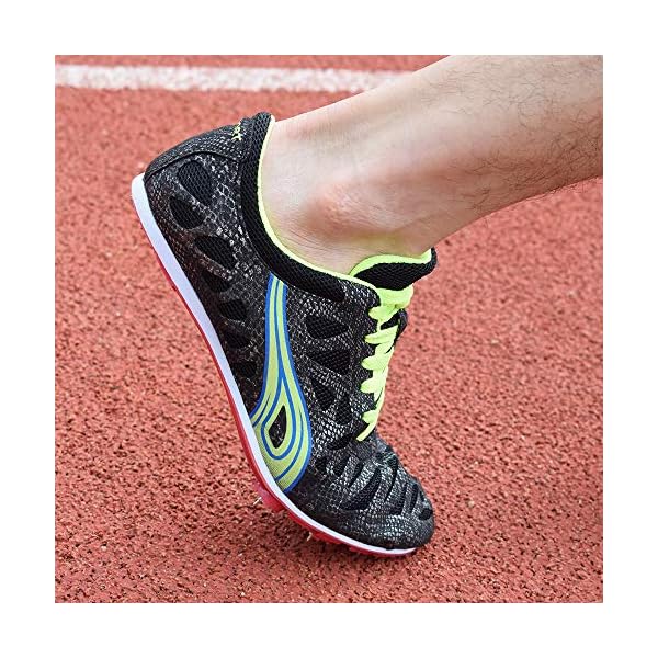 THESTRON Women's Men's Track and Field Sneaker Spikes Track Shoes ...