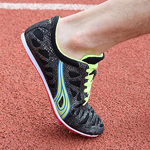 THESTRON Women's Men's Track and Field Sneaker Spikes Track Shoes ...