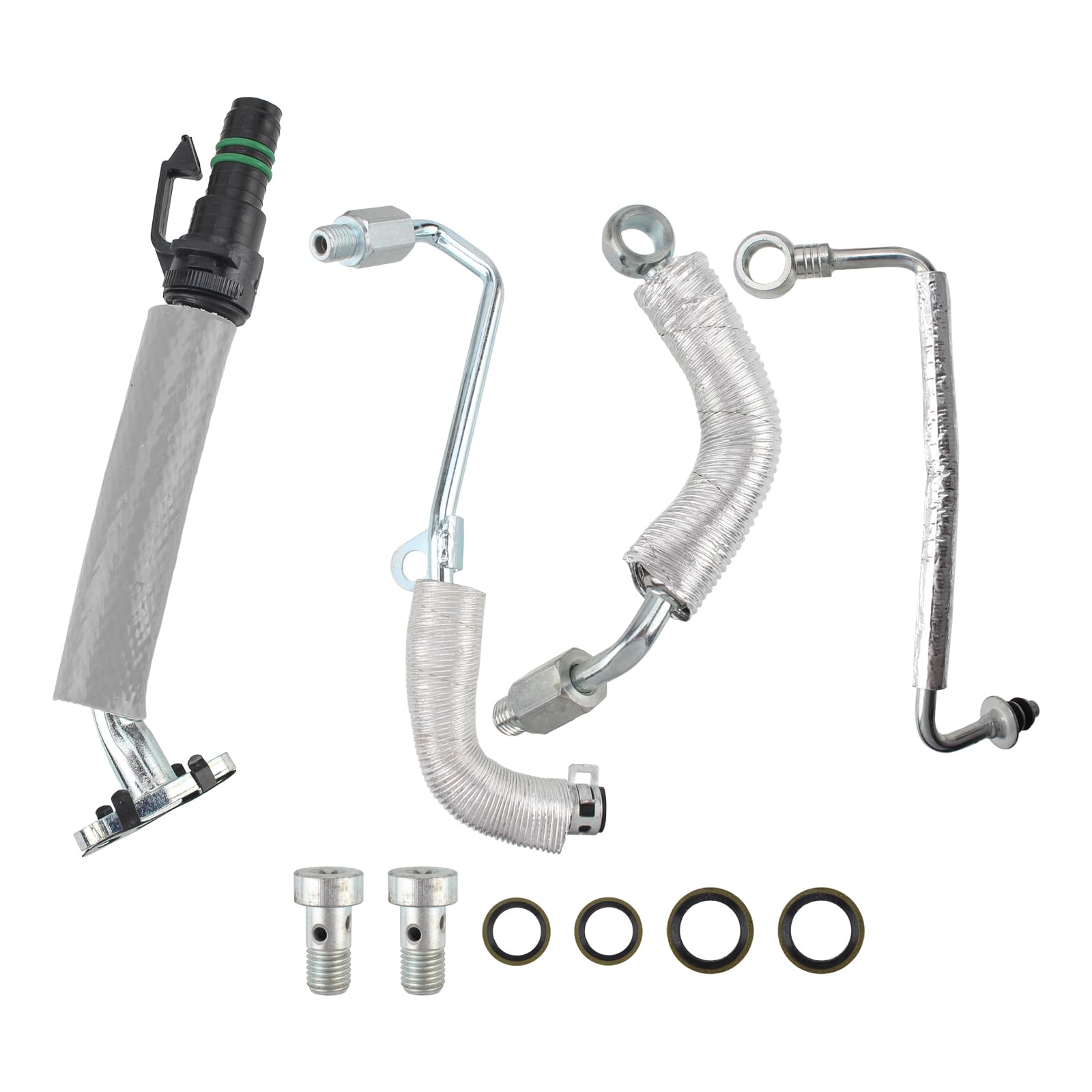 AUTOKAY Turbo Charger Coolant Return Hose Line Fit For Chevy Cruze ...