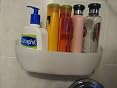 Amazon.com: Command Shower Caddy, Clear Frosted, 1-Caddy, 4-Water ...