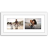 Amazon.com - Americanflat 8x10 Double Picture Frame with Shatter ...