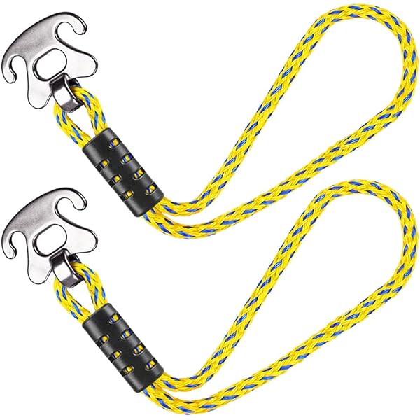Water Sports Quick Connect Boat Tow Rope Quick Connector - Yellow ...