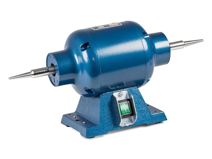Milbro Polishing Motor 1/2hp, Includes Spindles, 2800 Rpm: Amazon.co.uk ...