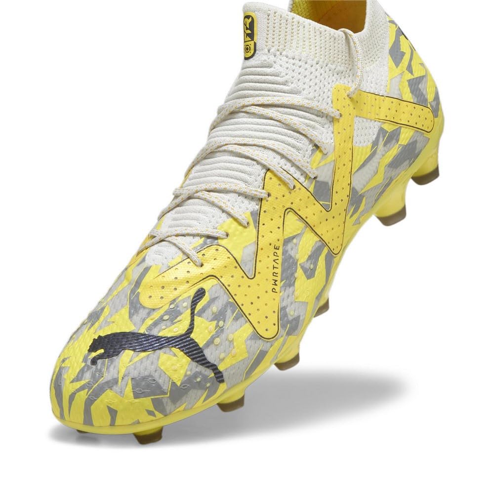 Mua PUMA Future Ultimate HG/AG Soccer Cleats, gray/yellow trên Amazon ...