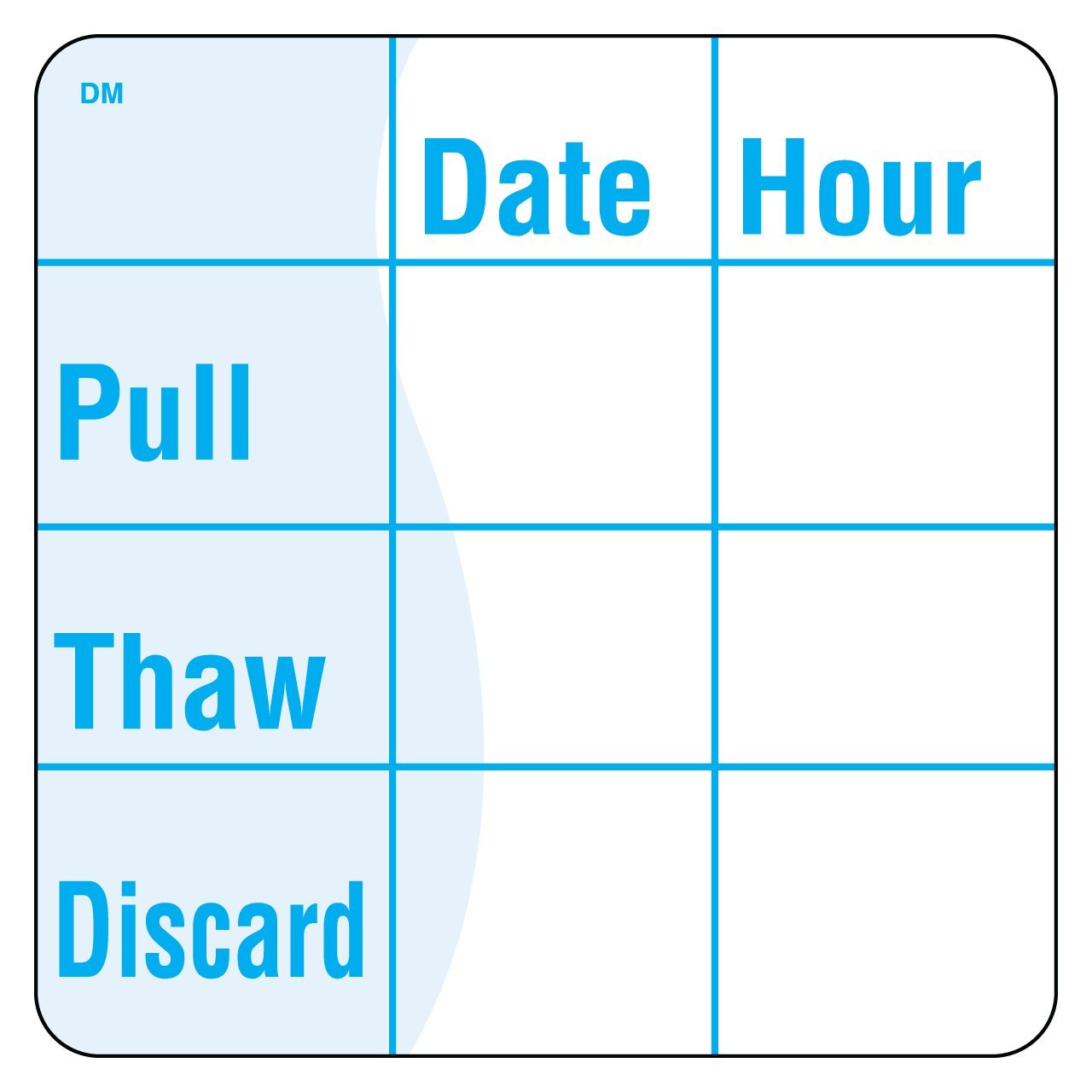 250 per Roll DayMark Safety Systems IT112441 DissolveMark Pull/Thaw ...