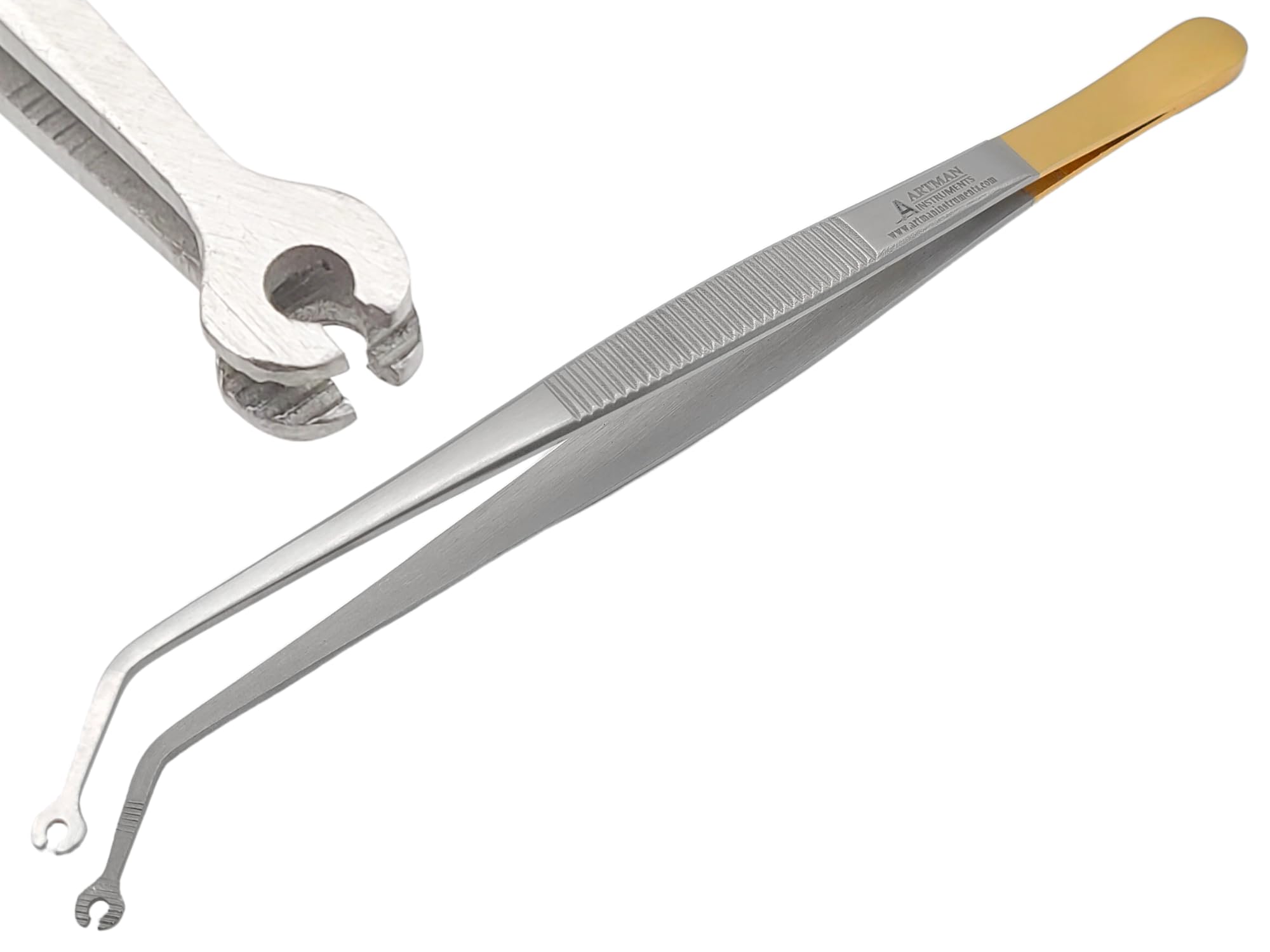 Mua Corn Suture Tweezers Angular Easy Suturing Forceps Curved Surgical ...