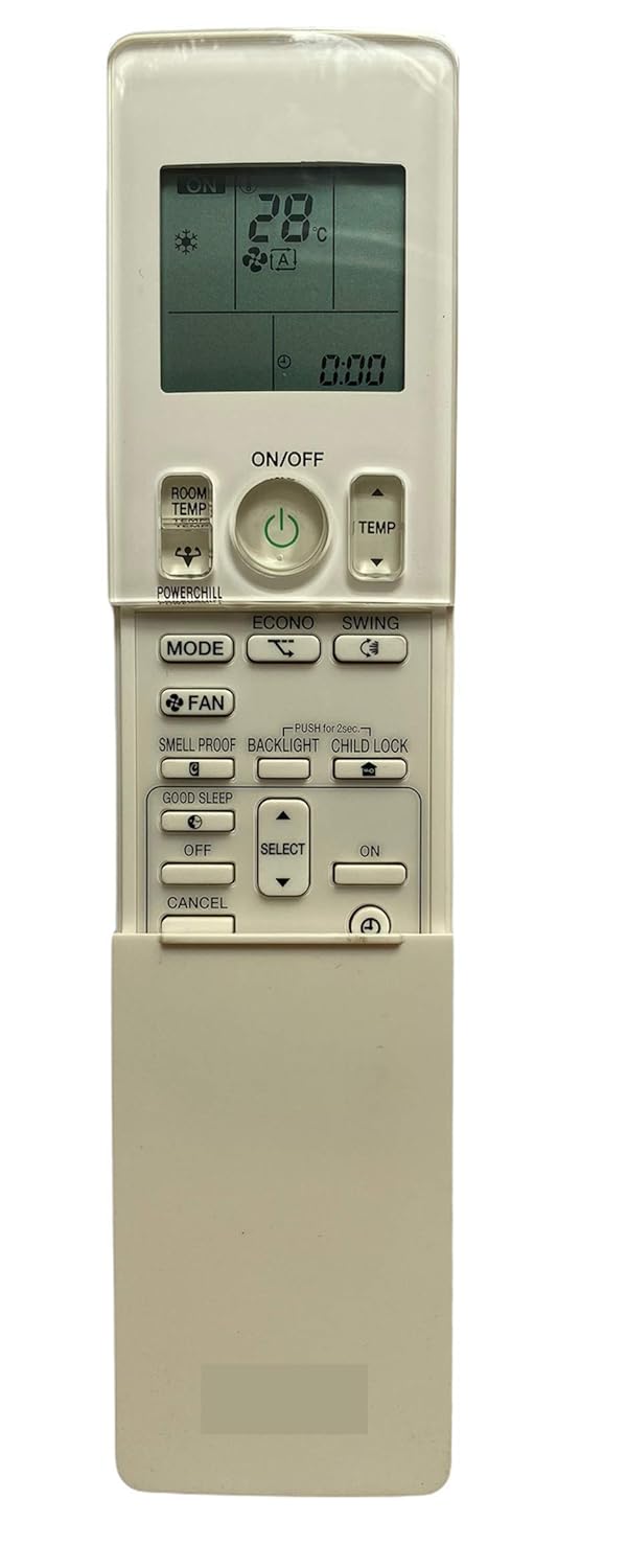 Buy ce AC Remote Compatible with Daikin AC with ce Brand Safety Cover ...