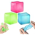 Amazon.com: 3Pcs Stress Cube Squishy Toys, Slow Rising Ice Cube Stress ...
