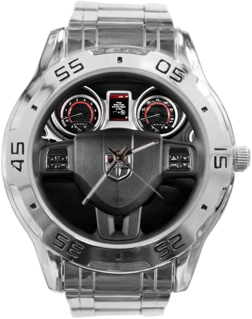 Amazon.com: Dodge Journey Wheel New Wrist Watches women or Men's Sport ...