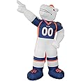 Amazon.com : Logo Brands NFL Denver Broncos 7ft Inflatable Yard Mascot ...